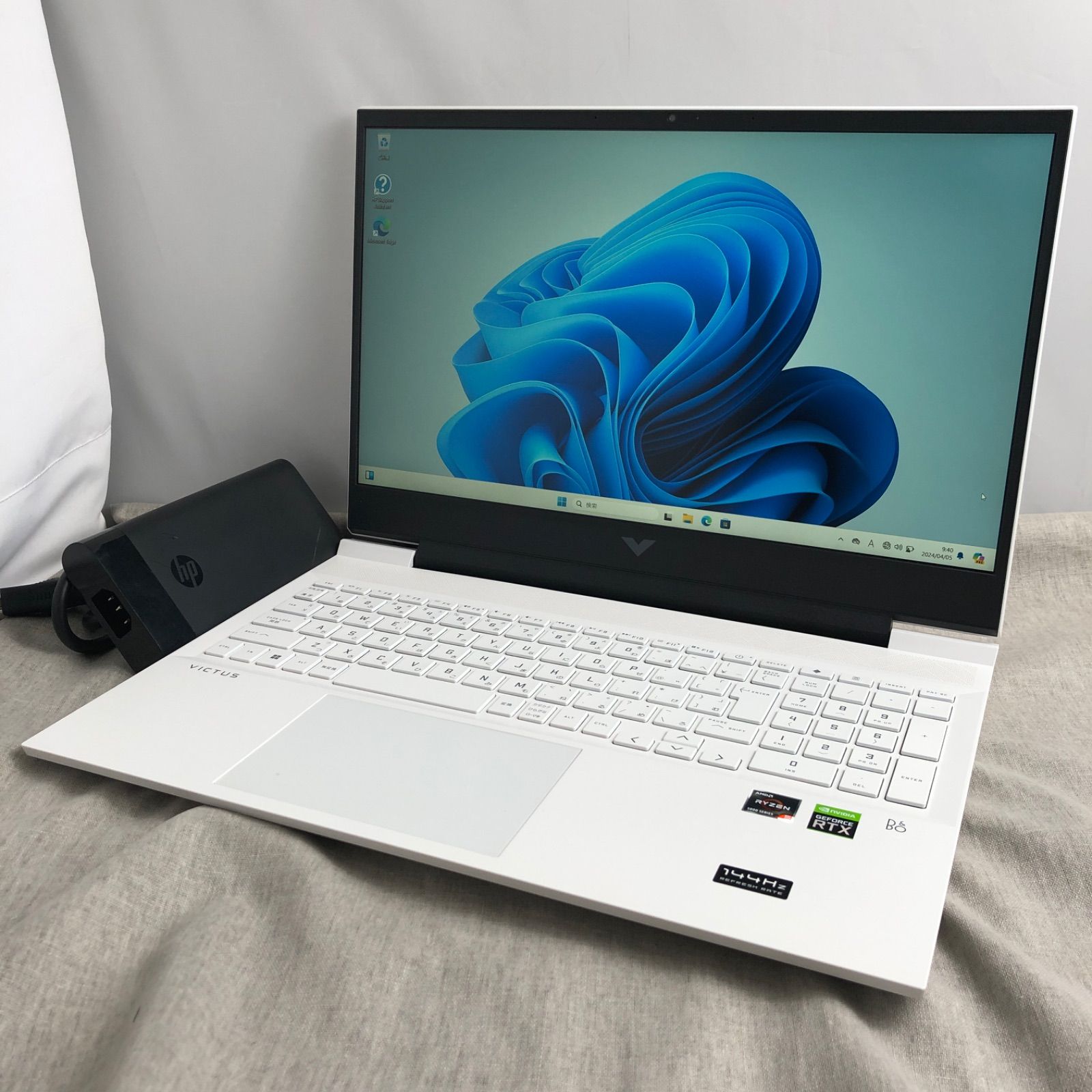 【バッテリー良好】ゲーミングノートPC HP Victus 16（AMD）【Ryzen 5 5600H・RTX 3050・16GB ...