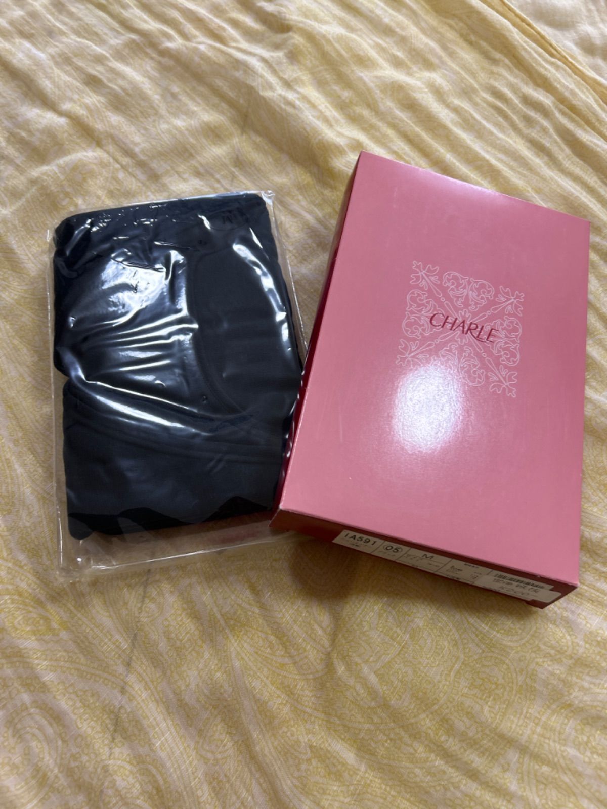 51 シャルレ 新品 長袖インナー IA591 黒 Mサイズ - メルカリ