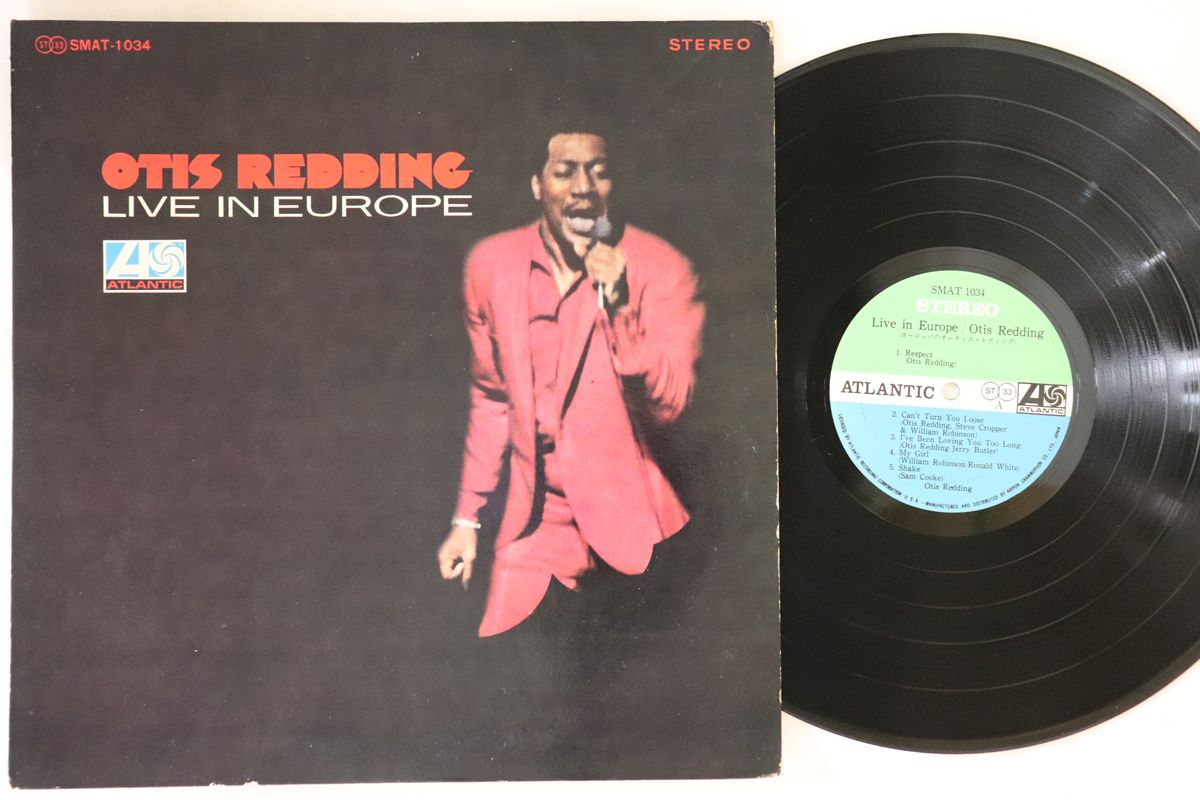 LP Otis Redding Otis Redding Live In Europe SMAT1034 ATLANTIC /00260 - メルカリ