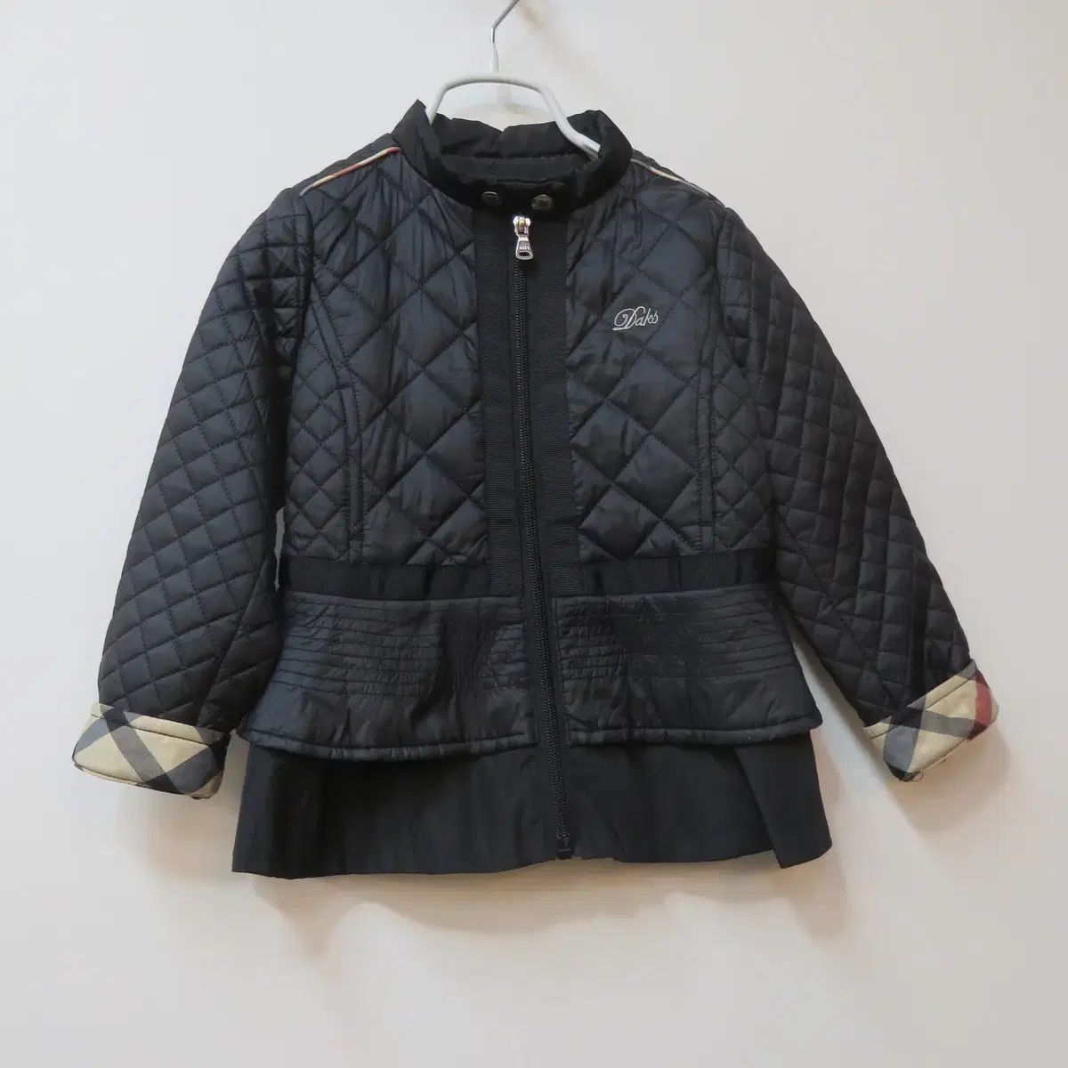 DAKS Little(ダックスキッズ) 黒 キルティング ジャケット ( 110 ／ 5Y ) - メルカリ