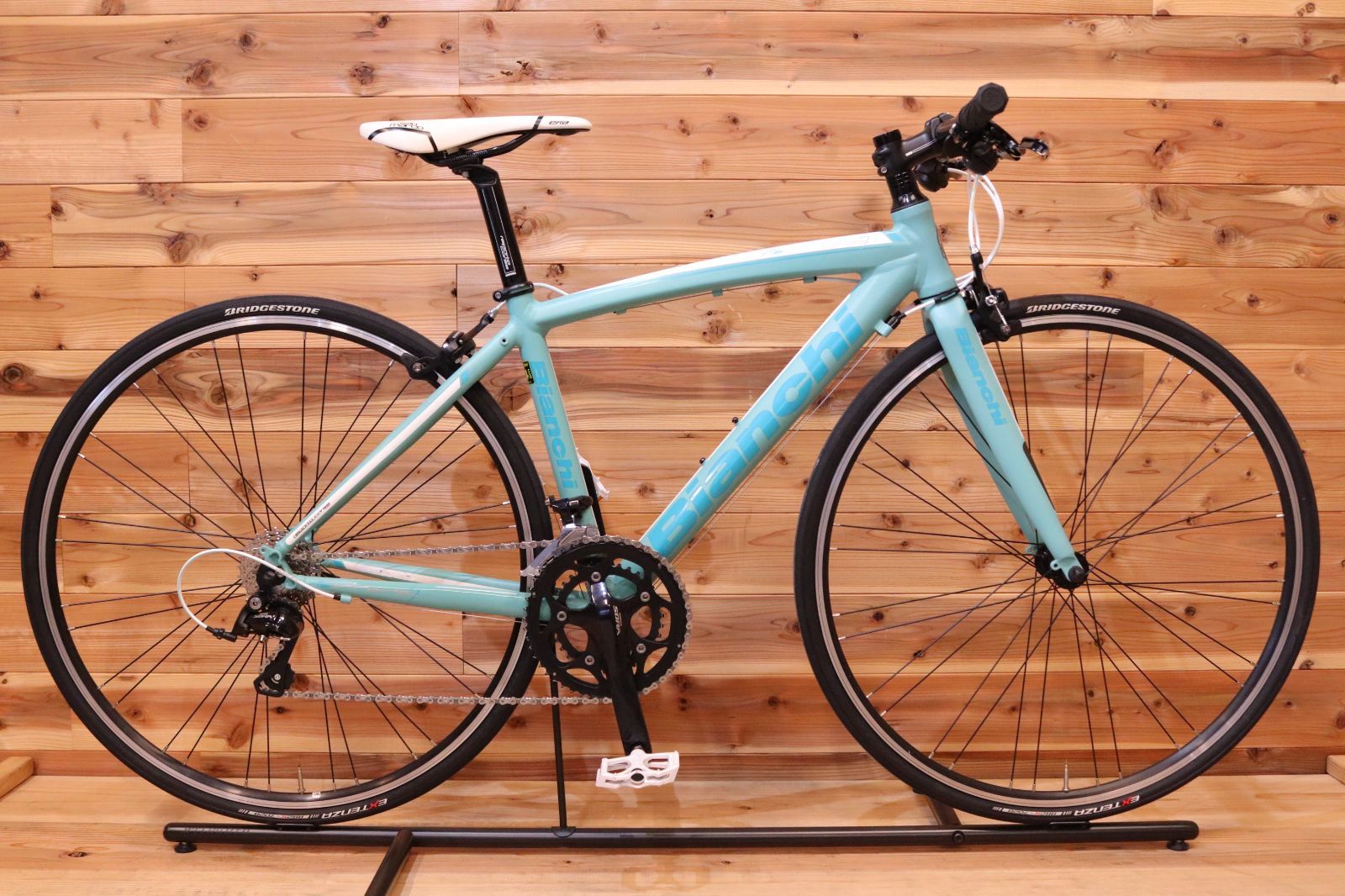 ビアンキ BIANCHI ヴィアニローネ VIA NIRONE 7 FLAT 44サイズ シマノ ソラ 3500 MIX 9S アルミ ロードバイク 【広島店】 - メルカリ