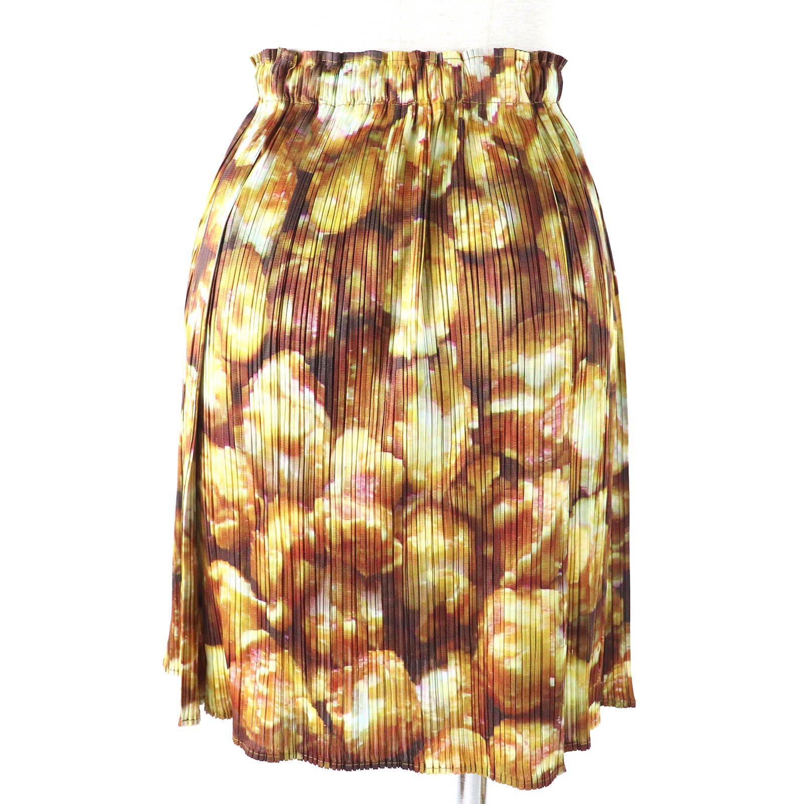 極美△PLEATS PLEASE プリーツプリーズ イッセイミヤケ PP83-JK552/PP83-JG555 ポップコーン カットソースカートセットアップ 3/1 正規 極美品△PLEATS PLEASE プリーツプリーズ イッセイミヤケ PP83-JK552
