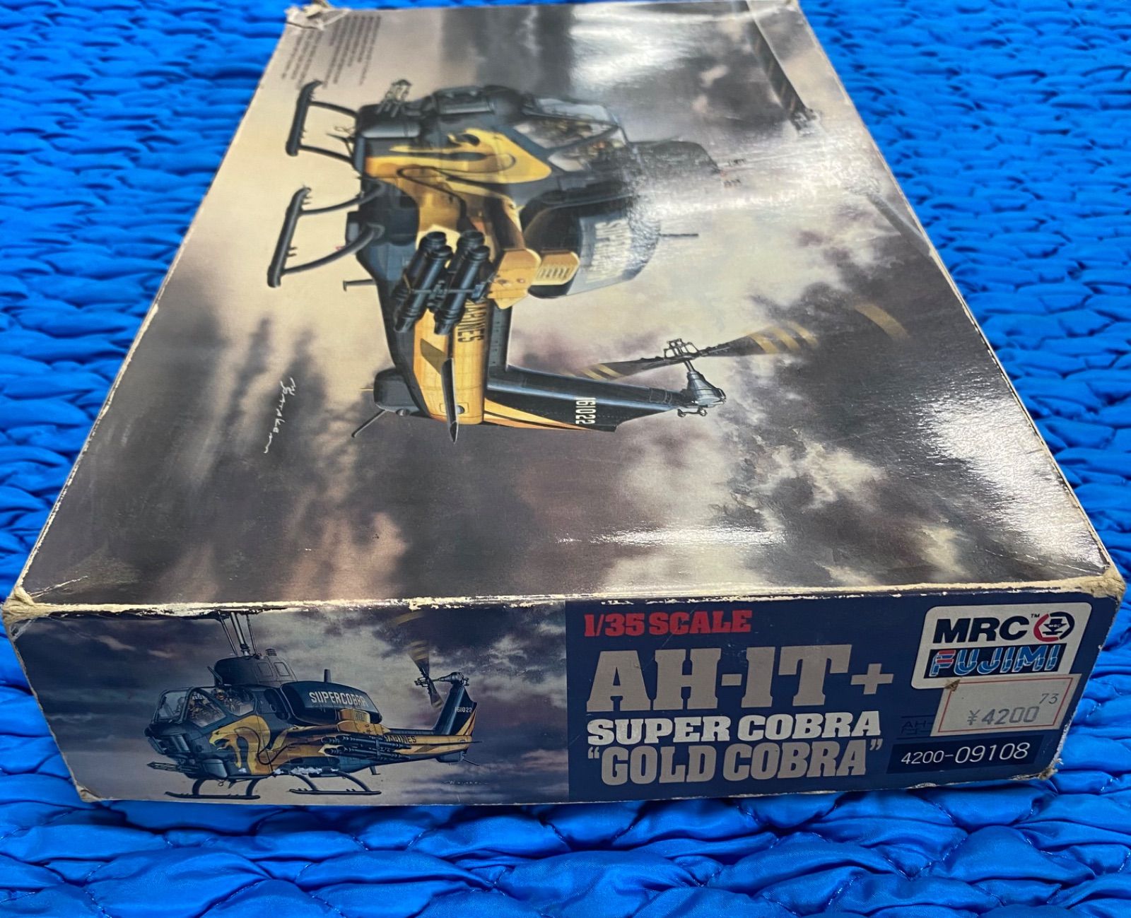 MRC AH-IT SUPER COBRA GOLD COBRA HELICOPTER MODEL KIT 1/35 NEW BOXED BA ...