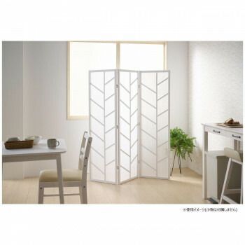 弘益(KOEKI) UTILITY 衝立3連 ホワイト モダン JPY3003WH - メルカリ