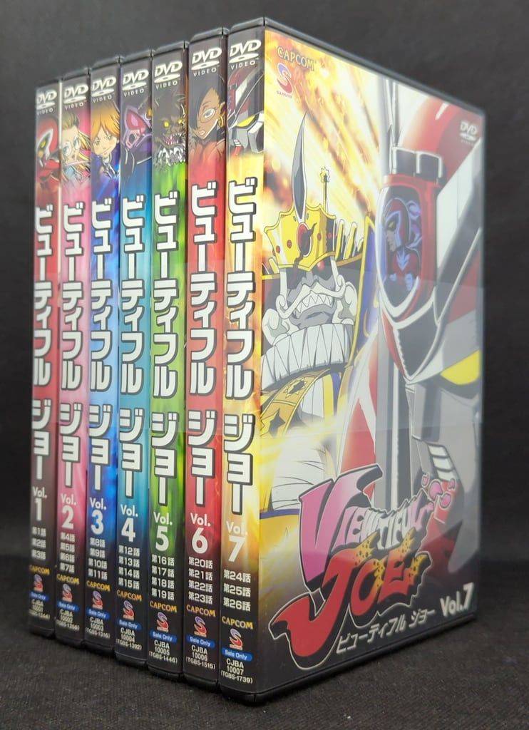 アニメDVD VIEWTIFUL JOE 全7巻セット(1巻初回限定：PS2ゲーム体験版付) - メルカリ