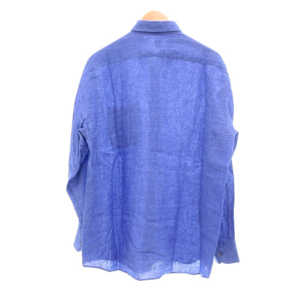 ベルルッティ Berluti 24年夏 リネン シャツ スクリット ポケット