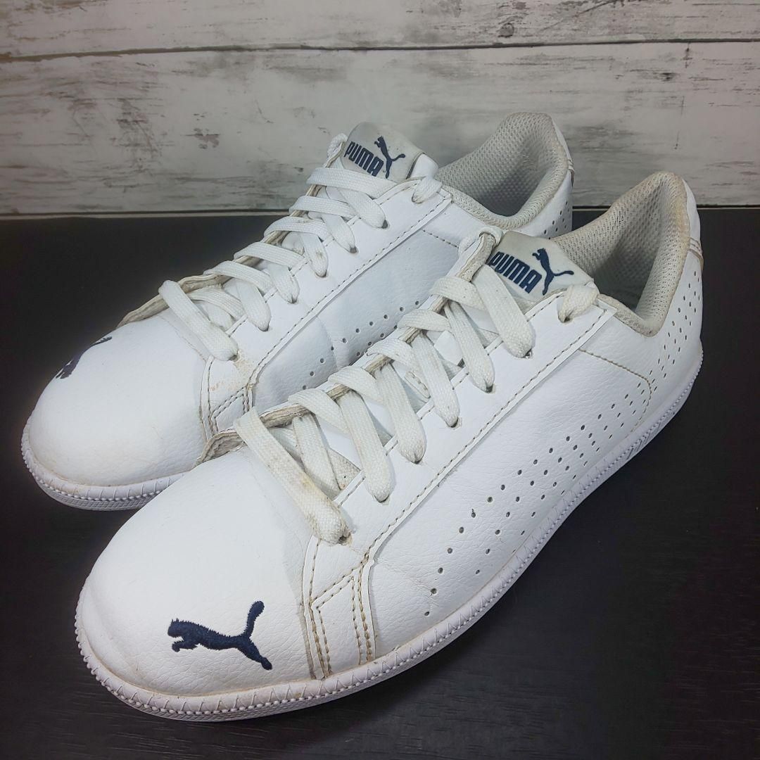 PUMA Smash Cat Purf プーマ スマッシュキャット パーフ 22.5cm ホワイト 白 387796-05 L10093 - メルカリ