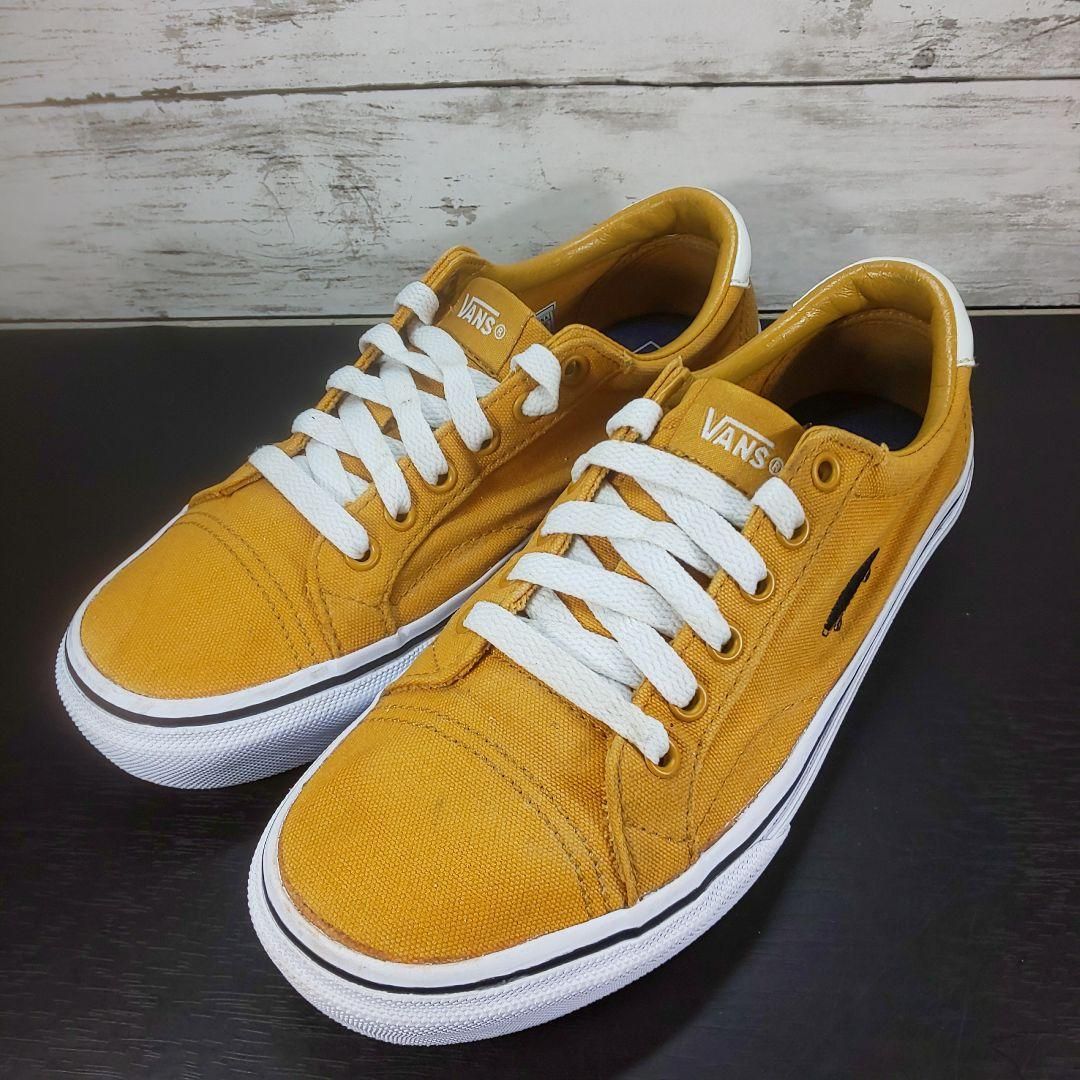 VANS COURT ICON V311 バンズ コートアイコン ブイ 黄色 イエロー 23.0cm V311 L09327 - メルカリ