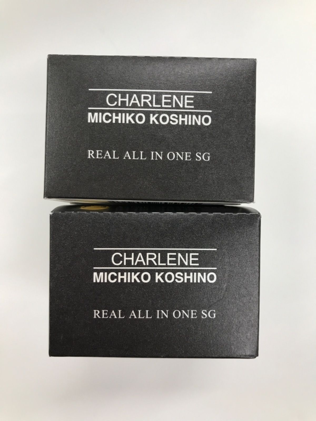 S3644 CHARLENE/MICHIKO KOSHINO シャルーヌ リアルオールインワン SG ジェルクリーム 100g 計2点セット ...