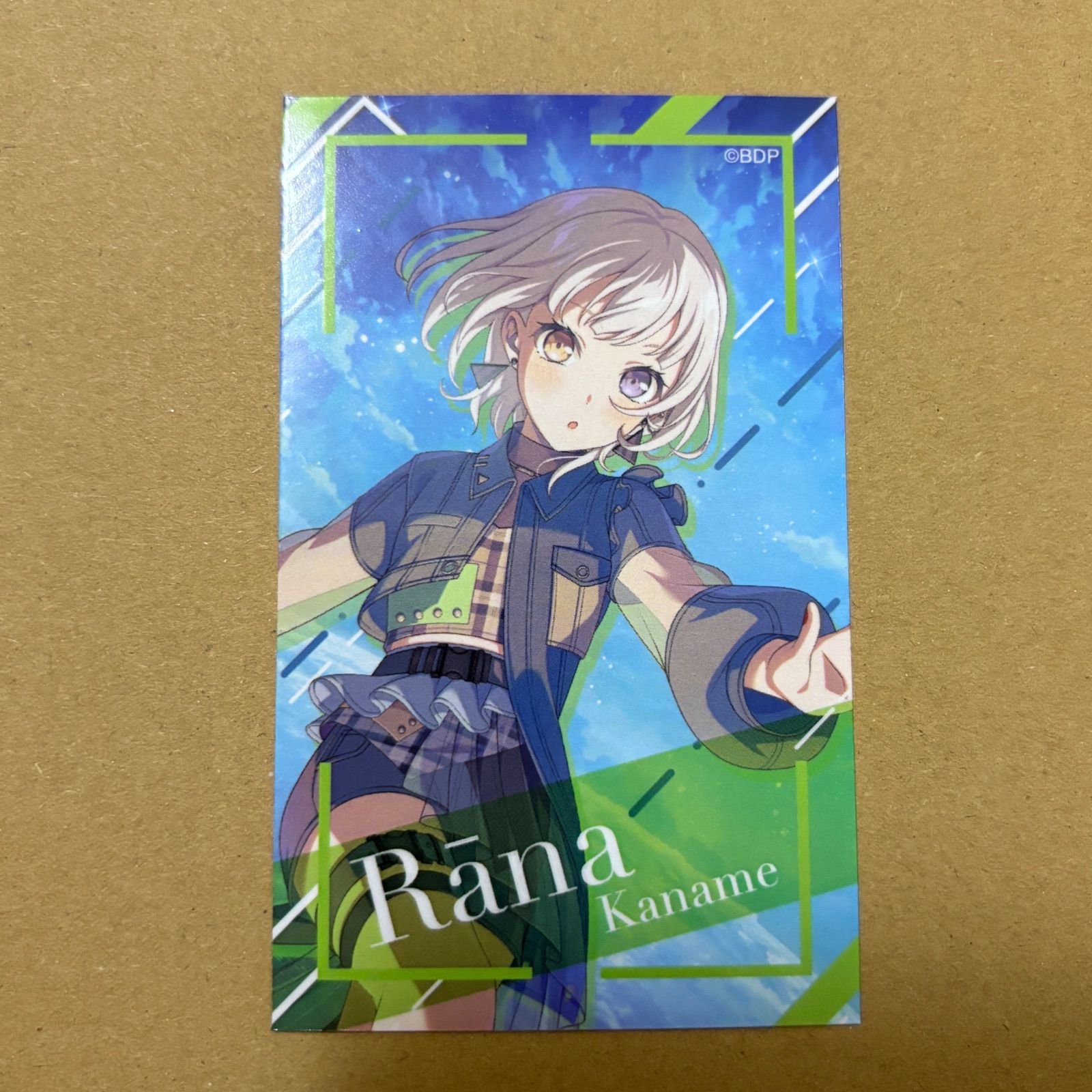 バンドリ MyGO 要楽奈 ショートステッカー Zero gravity - メルカリ