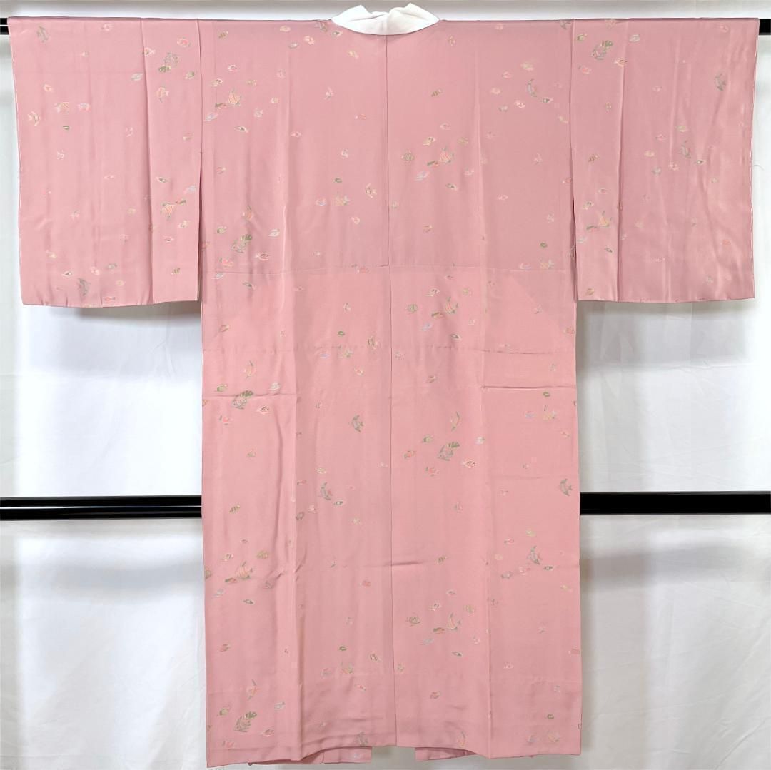 平和屋着物○長襦袢 無双仕立て 鹿の子文 正絹 逸品 未使用 CAAZ1004vf