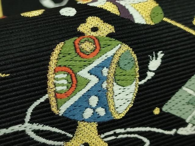 平和屋着物□極上 西陣の老舗 1782年創業 山下織物 六通柄袋帯 唐織