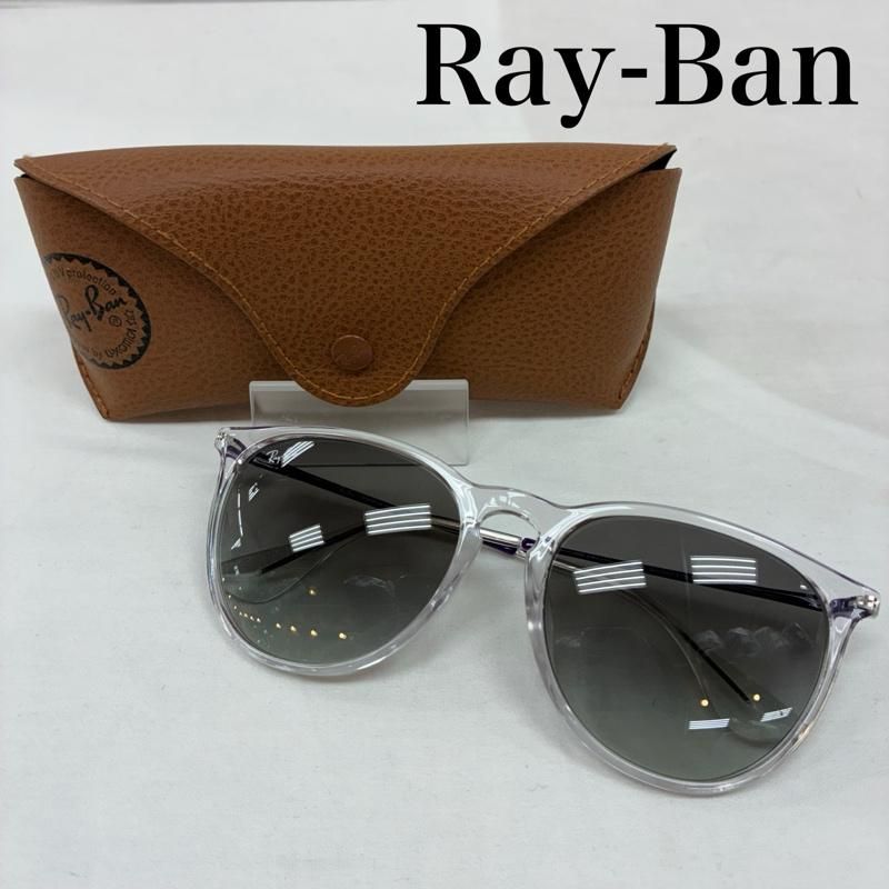 Ray-Ban レイバン めがね・サングラス RB4174-F エリカ ERIKA クリア フレーム ウェリントン サングラス 57-18 ...
