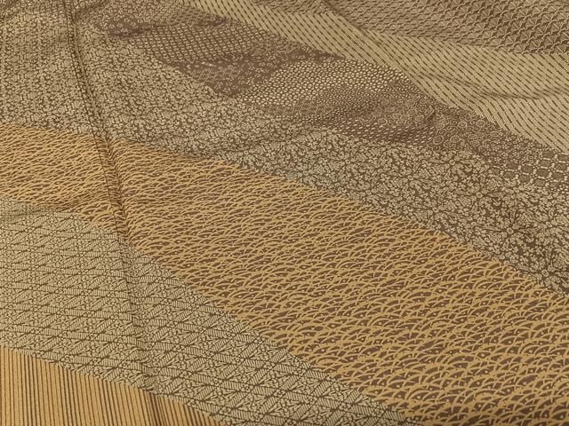 平和屋着物○伊勢型紙 一尾欣樹彫り 訪問着 吉祥文 ますいわ屋扱い