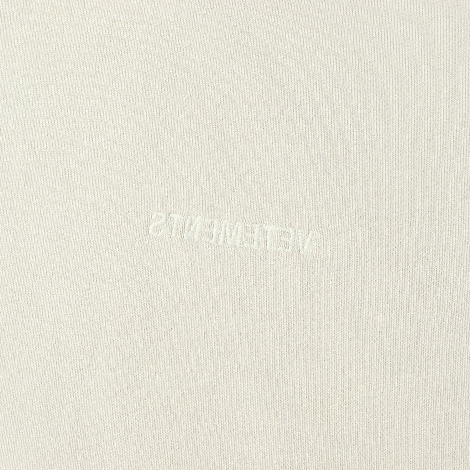 VETEMENTS ヴェトモン パーカー グレージュ サイズ:S | ブランドロゴ