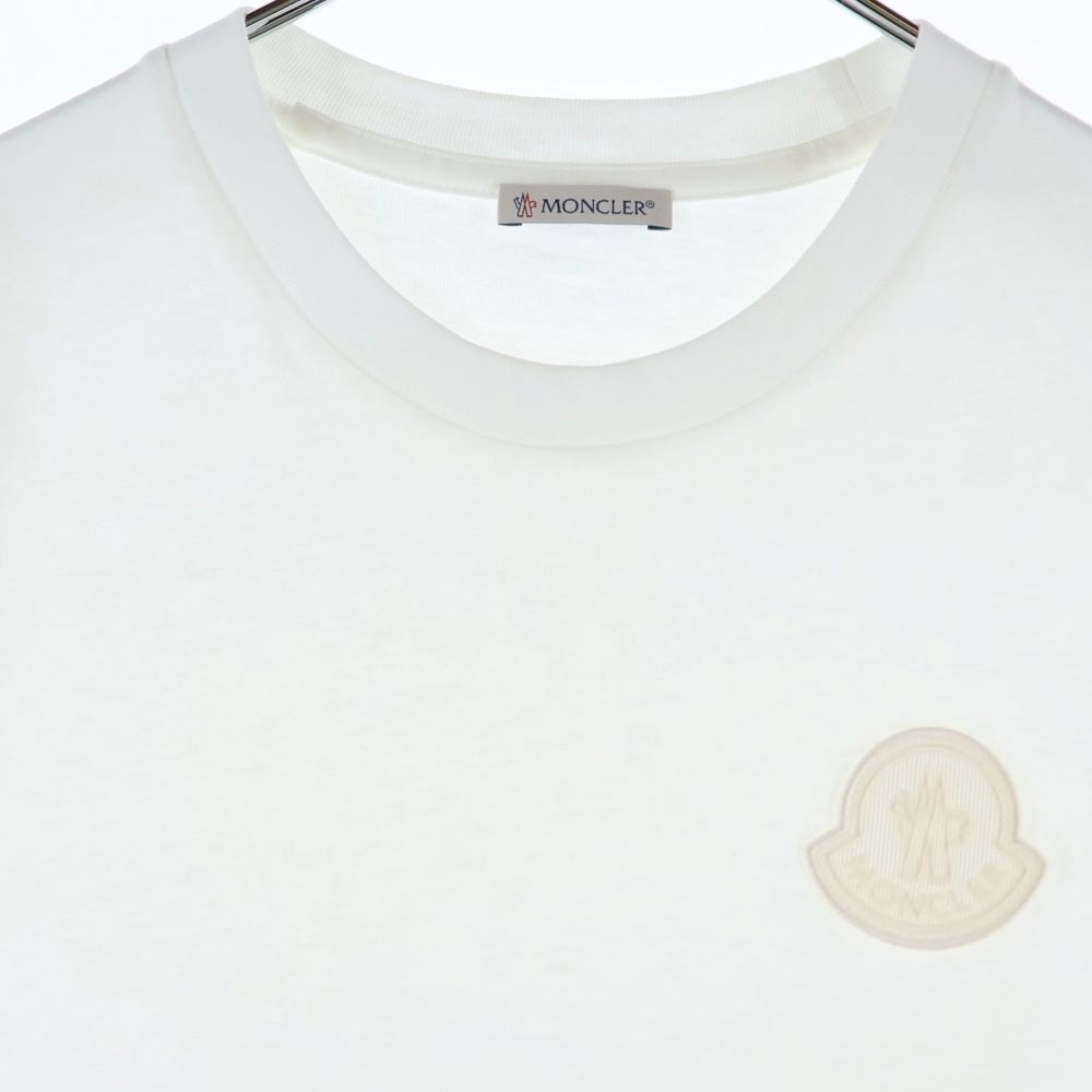 MONCLER (モンクレール) T-SHIRT GIROCOLLO フロントロゴ刺繍 クルー