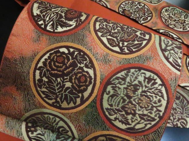 平和屋着物○八寸名古屋帯 紬地 吉祥文 正絹 逸品 未使用 CAAZ0342dy