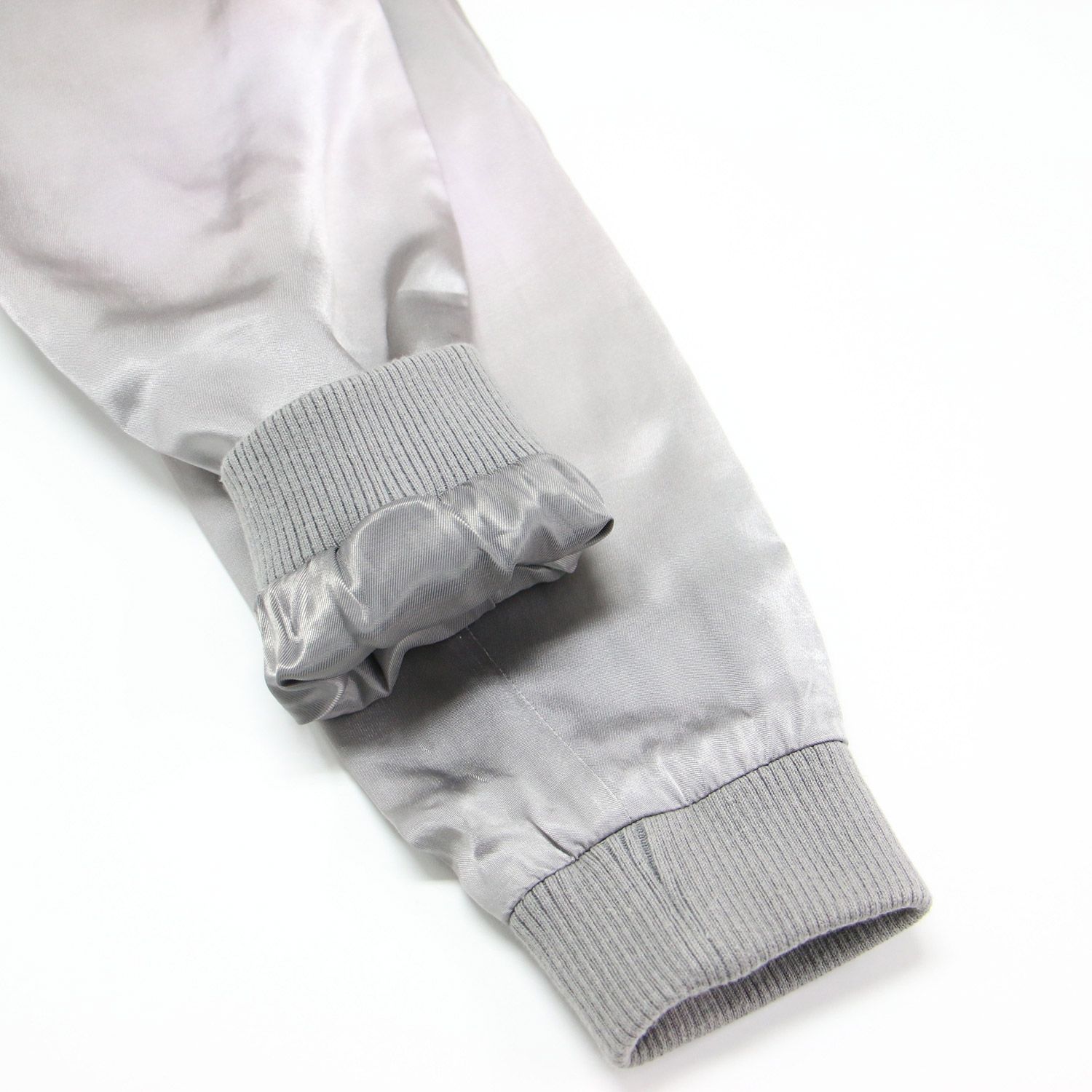 DIESEL ディーゼル ジャケット グレー サイズ:38(M) | サテン ブルゾン