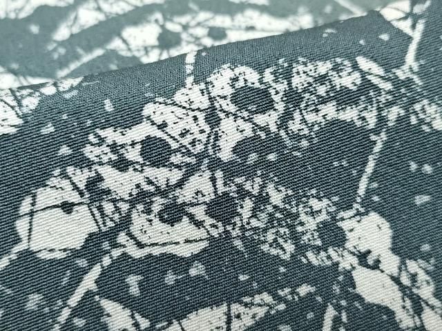 平和屋着物○訪問着 ろうけつ染め 枝葉文 たたき染め 正絹 逸品 CAAZ8019vf