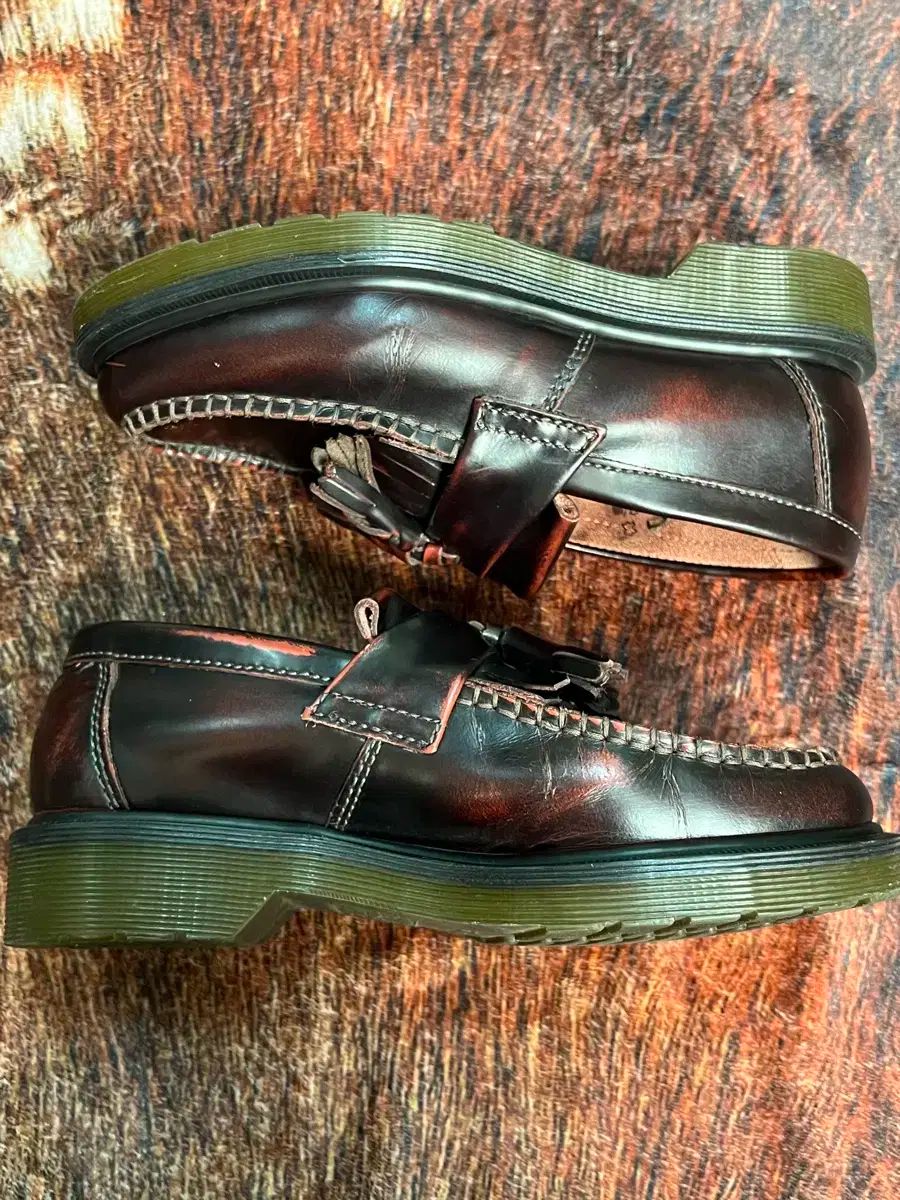 DR. MARTENS ドクターマーチン エイドリアン バーガンディ タッセル ローファー UK3 (230) - メルカリ