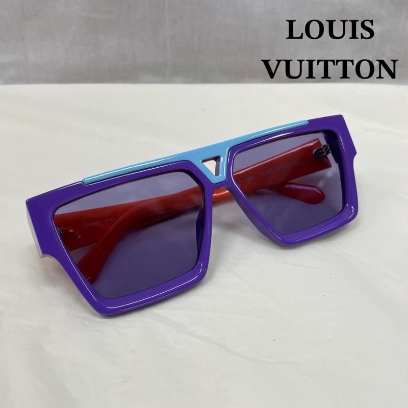 ルイヴィトン Z1894E 1.1 Evidence Sunglasses Purple エビデンス・スクエア パープル マルチカラー アイ ...