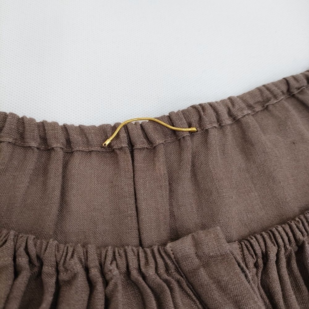 Deuxieme Classe Romanticブラウス スモック 定価28600円 リネン