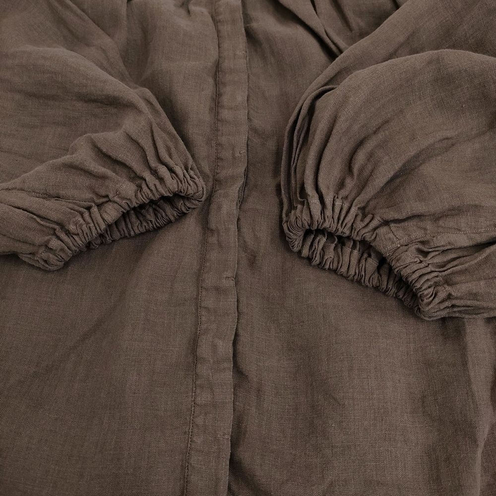 Deuxieme Classe Romanticブラウス スモック 定価28600円 リネン