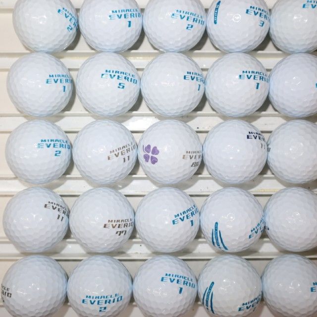 Aランク 25個 ミラクルエブリオ 良品 ダンロップ miracle everio ロストボール 送料無料 - メルカリ