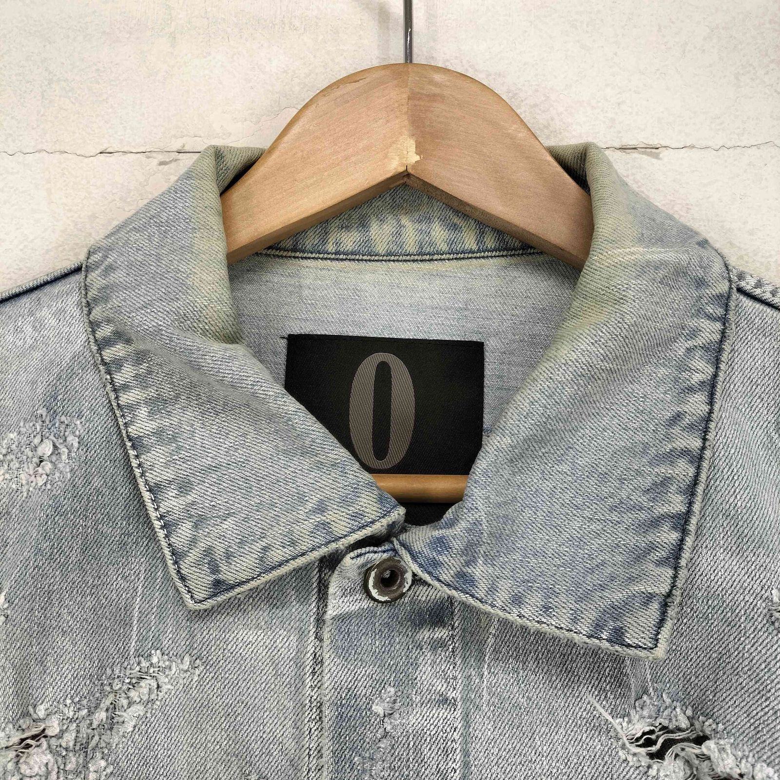 USED古着(ユーズドフルギ) {{ON O FF by TTAGGG}} 2ndTYPE ダメージデニムジャケット import メンズ  XXL【中古】【ブランド古着バズストア】 ユーズドフルギ USED古着 {{ON O 小売 FF by TTAGGG}} 2ndTYPE