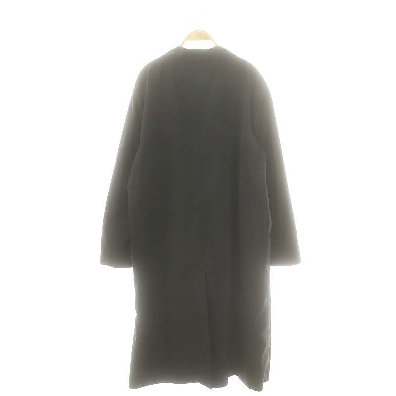 【中古】メゾンエウレカ MAISON EUREKA 061 RAIN COAT レインコート ステンカラー F 黒 /MI ■OS ■SH レディース メゾンエウレカ MAISON EUREKA 061 RAIN COAT レインコート ステン