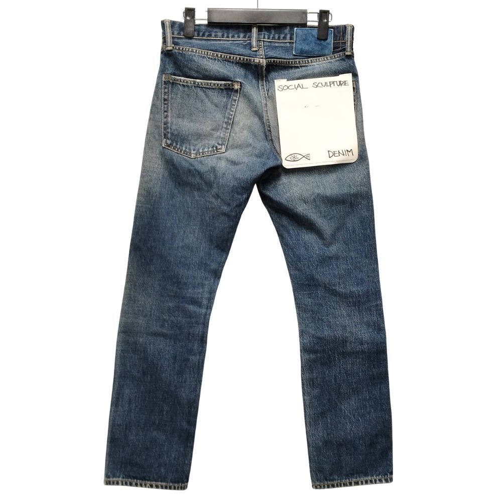 VISVIM ビズビム 品番 0119205005029 SOCIAL SCULPTURE 10 DAMAGED-21 加工 デニムパンツ インディゴ サイズ32 正規品 / 52592 VISVIM ビズビム 品番 0119205005029 SOCIAL SCULPTURE 10 DAMAGED-21