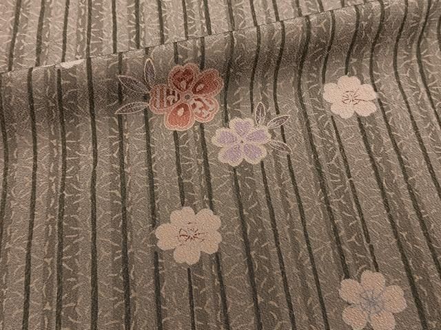 平和屋着物□小紋 舞花文 洗える着物 CAAZ0773xi - メルカリ