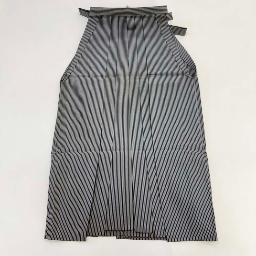 平和屋着物●男性　行灯袴　縞　正絹　逸品　AABD9817ph 平和屋着物男性 行灯袴 縞 正絹 逸品 CAAW0112ev