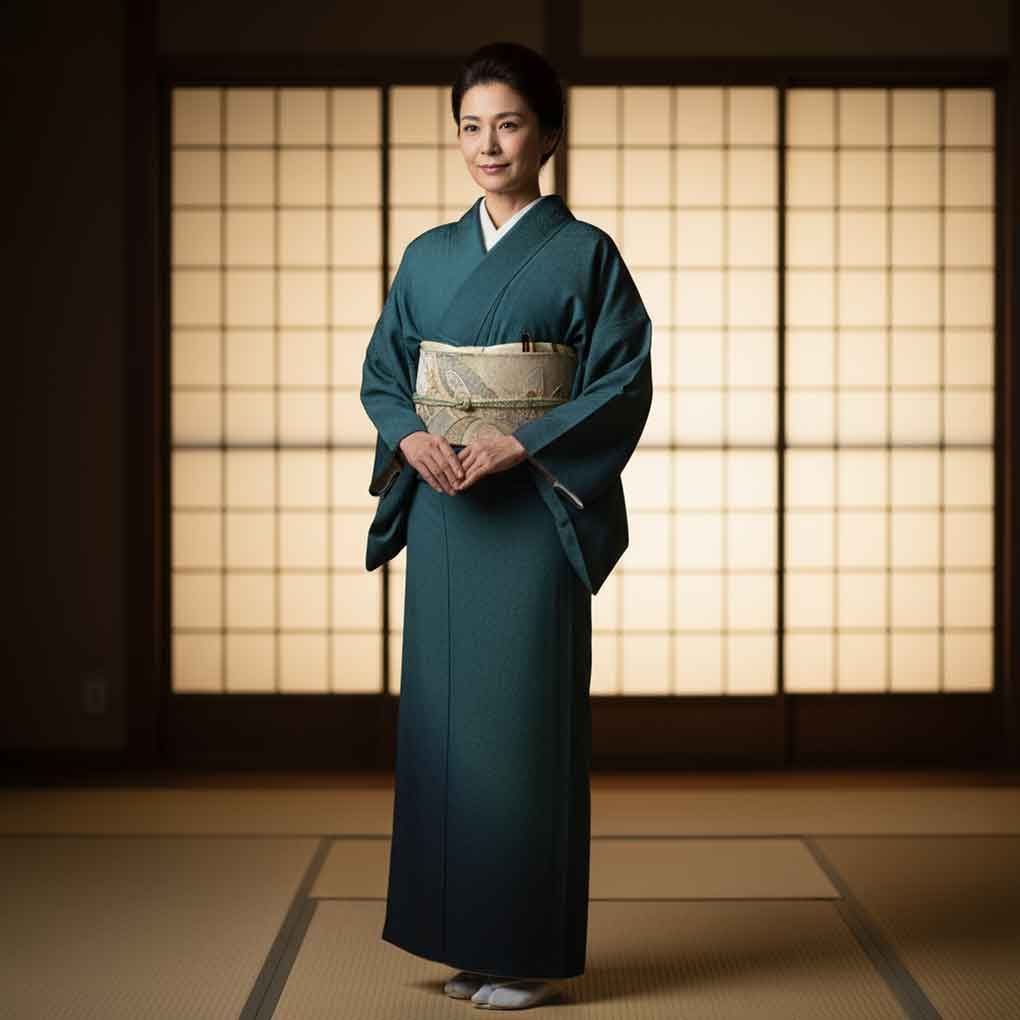 平和屋着物○訪問着 蔦の葉文 たたき染め 黒地 金彩 やまと金ラベル