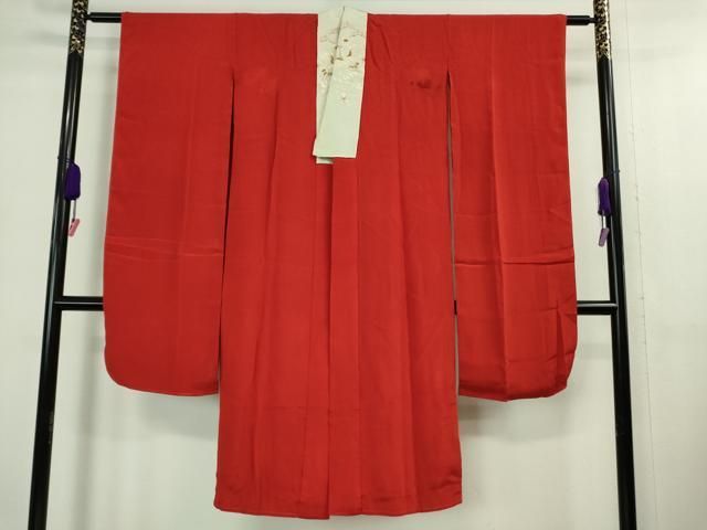 平和屋着物□極上 アンティーク 大正ロマン 振袖・長襦袢(袷・半衿刺繍