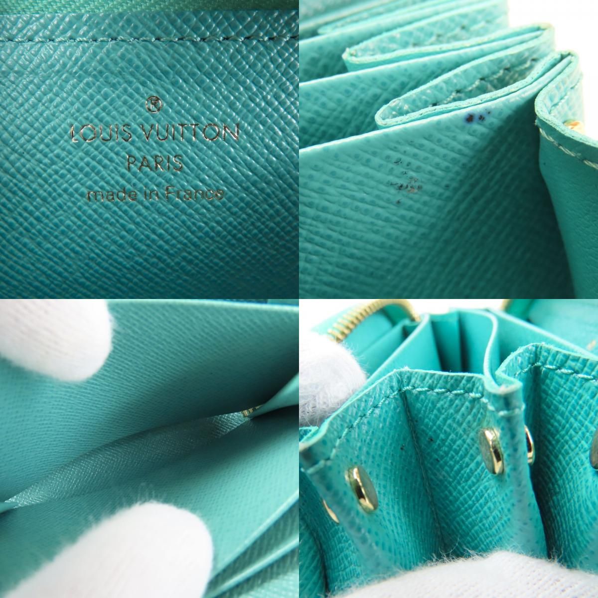 中古 ルイ・ヴィトン カードケース ミュルティカルト M60910 モノグラム テュルコワーズ ブルー系 ブラウン 小物 レディース 女性 LOUIS VUITTON 中古】 ルイ・ヴィトン カードケース ミュルティカルト M60910