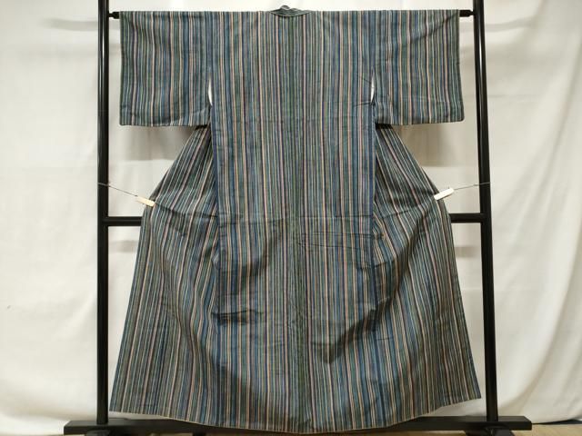平和屋着物□上質な紬 縞 正絹 逸品 CAAX4377ev - メルカリ