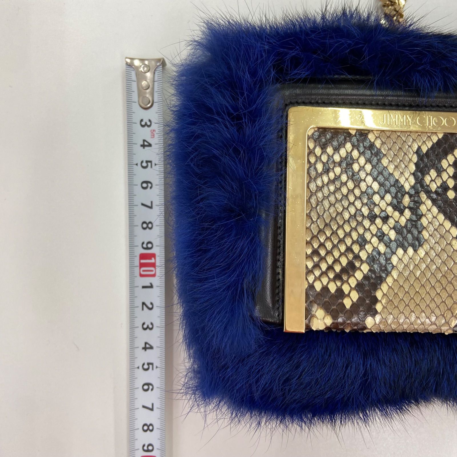 値下げ】【クリスマス】【美品】JIMMY CHOO ジミーチュウ FOXファー