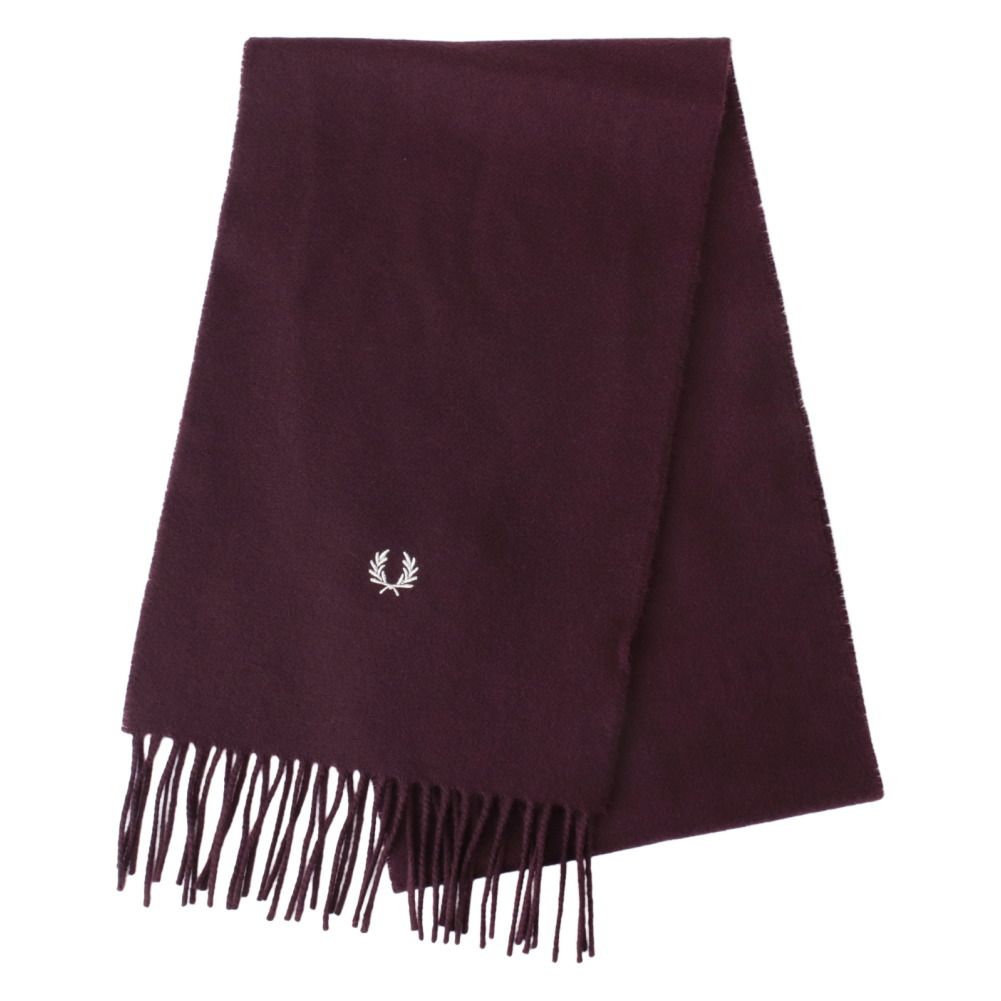フレッドペリー FRED PERRY ラムウールスカーフ マフラー C4126 メンズ