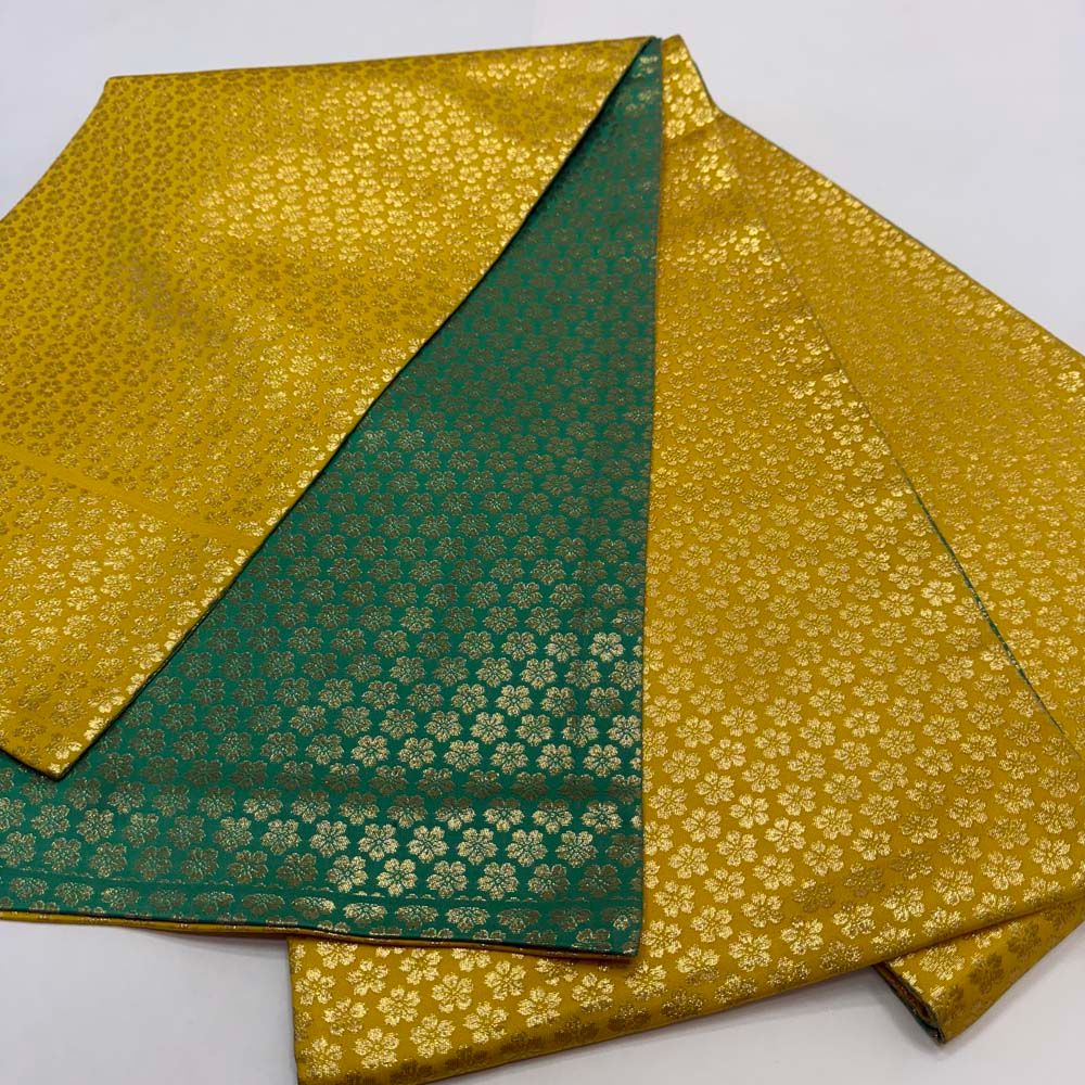 平和屋着物○西陣 川島織物 丸帯 色紙吉祥文 金糸 三越扱い 正絹 逸品