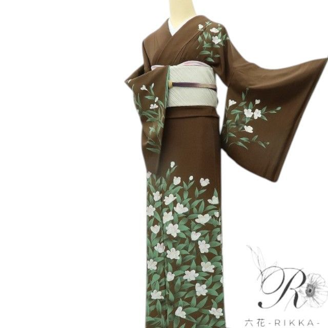 平和屋着物○訪問着 作家物 手描き 童子遊び 暈し染 正絹 逸品