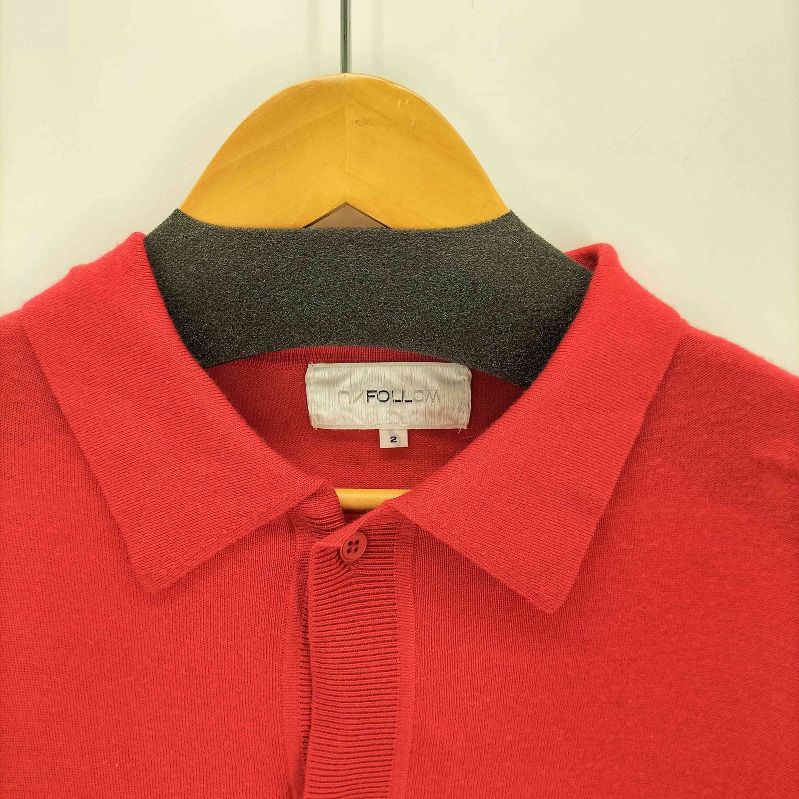 アンフォロー UNFOLLOW washable wool knit shirt レディース JPN：2