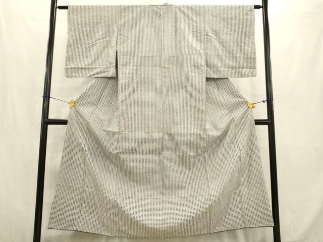 平和屋着物□上質な紬 七宝文 正絹 逸品 AABC7374ma - メルカリ