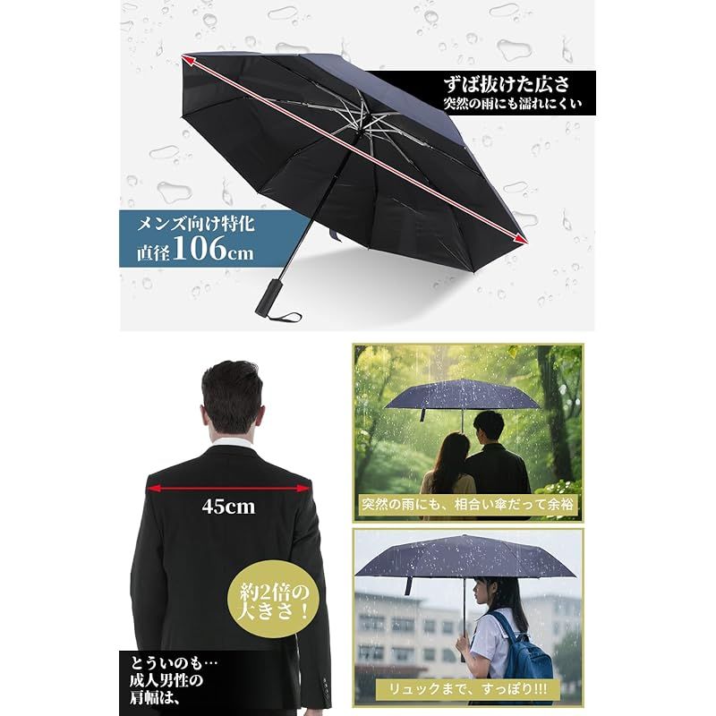 2025最強仕様】形状記憶 日傘 折りたたみ 3秒でたためる 晴雨兼用 uv