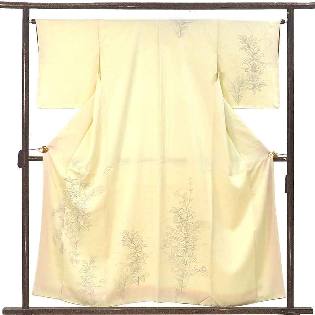 平和屋着物○訪問着 刺繍 破れ色紙 金彩 正絹 逸品 DAAZ0717ps 平和屋