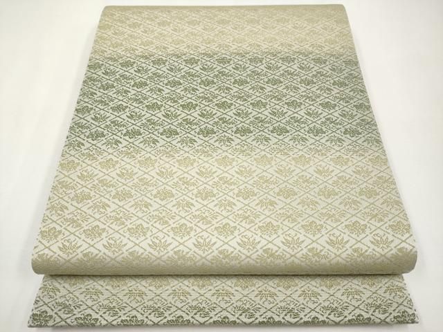 平和屋着物□極上 重要無形文化財 人間国宝 中村勇二郎彫刻 両面 全通