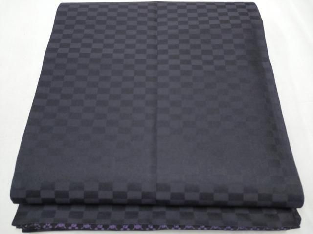 平和屋着物○両面 全通柄袋帯 花織 幾何学文様 正絹 逸品 CABA0926hy