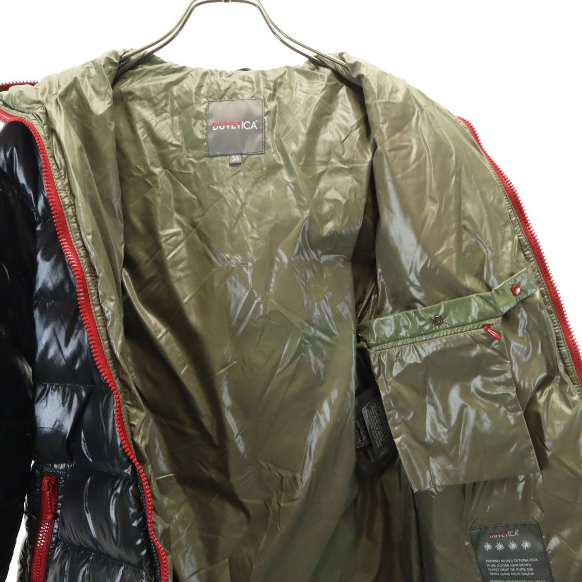 DUVETICA デュベティカ ブルガリア製 ACE ダウンコート 38 ブラック系
