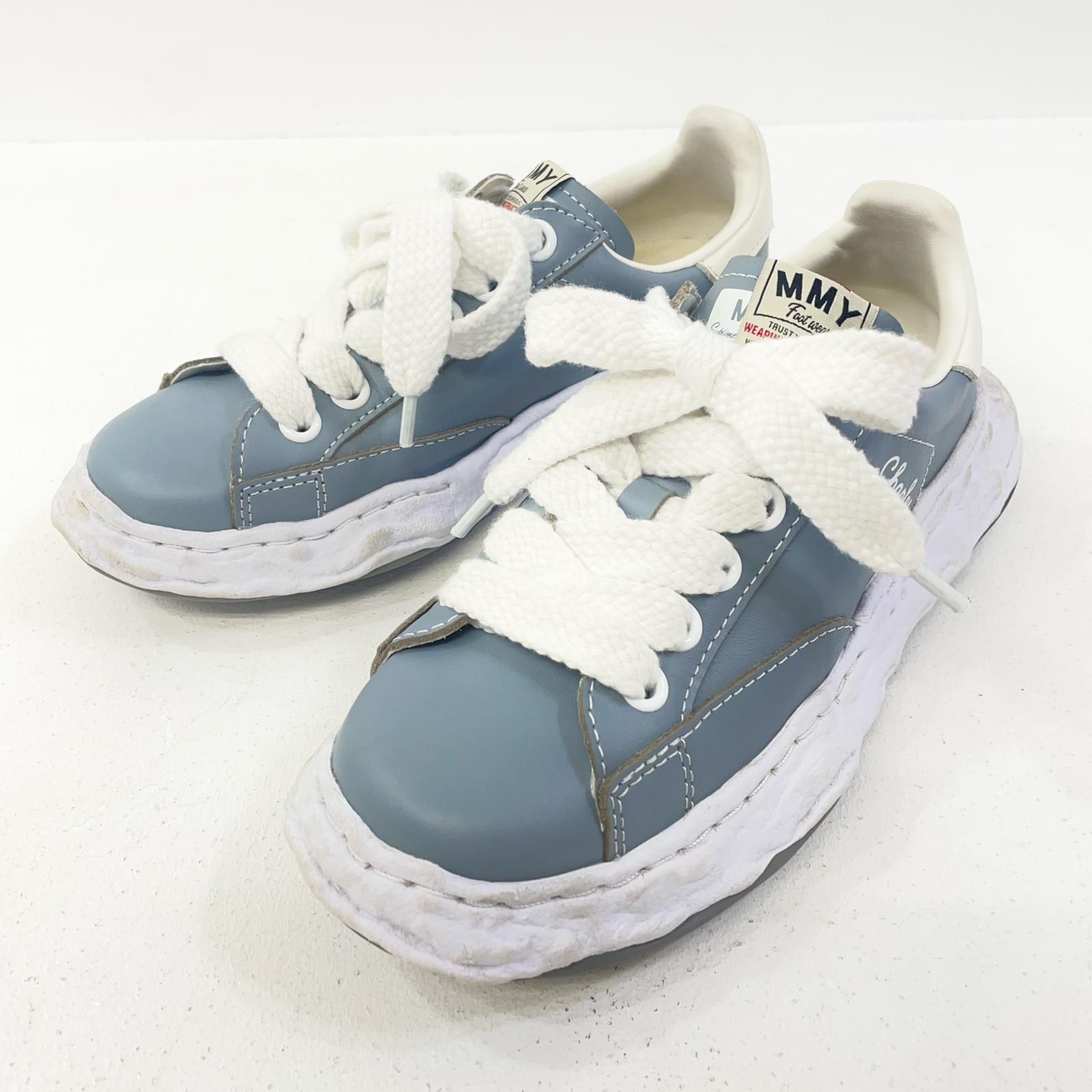 【尾張小牧店】 中古 MIHARA YASUHIRO | ミハラヤスヒロ スニーカー 'CHARLES' OG Sole Leather ...
