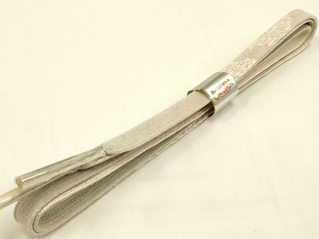 平和屋着物＊夏物 和装小物 帯締め・帯揚げセット 雲 暈し染め 銀糸